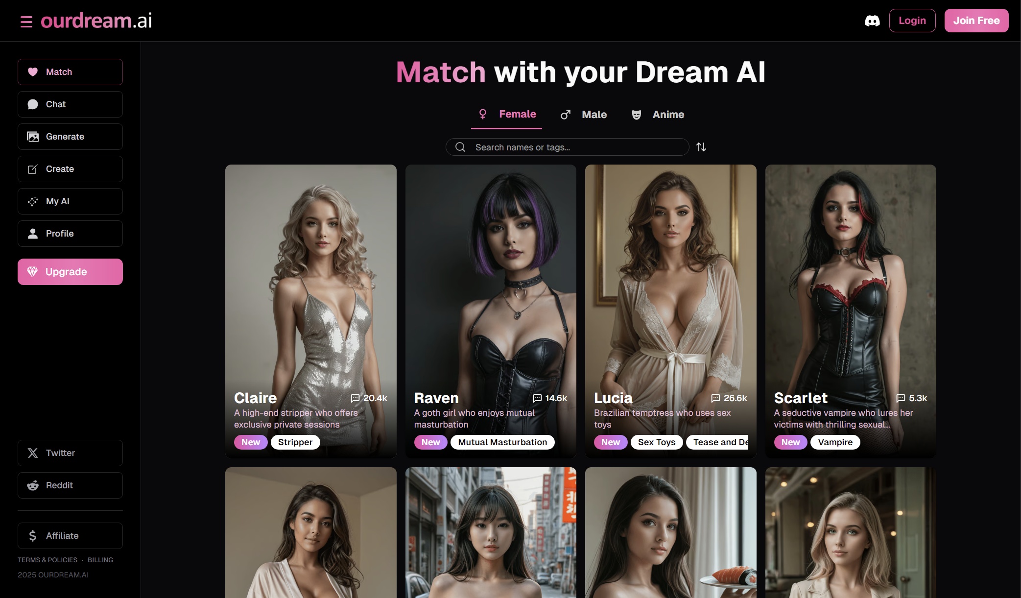 Chat with AI Girlfriends | Interactive AI Chat Experience | tyy.AI Tools