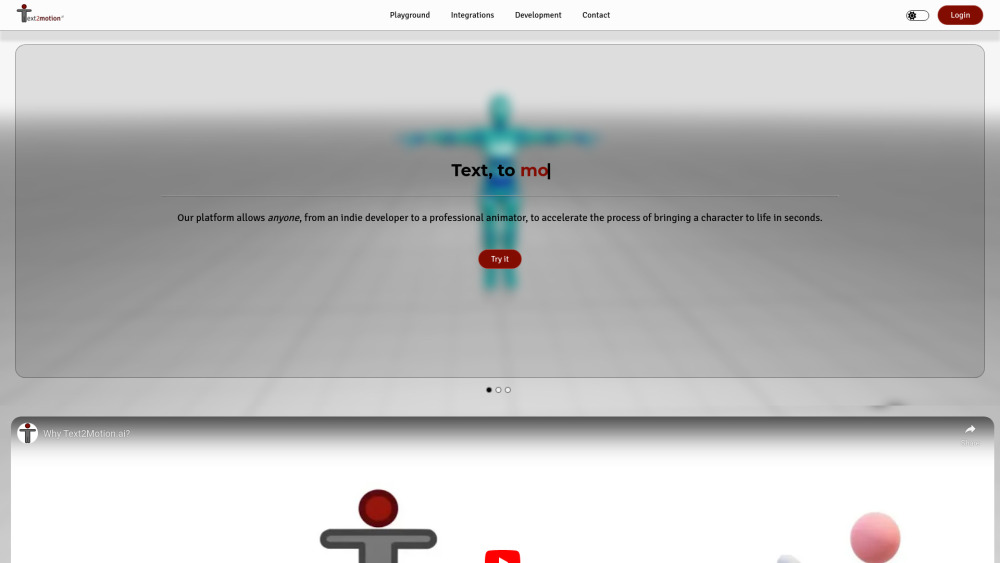 Text2Motion : Use cases, Pricing, Reviews, Core features, alternatives | tyy.AI Tools