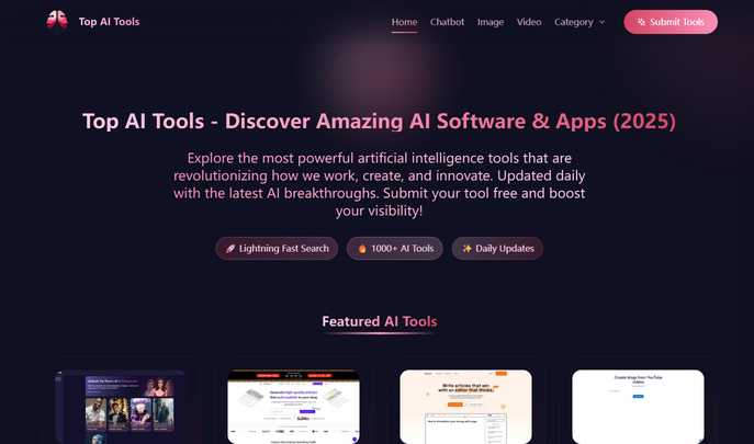 Top AI Tools | tyy.AI Tools