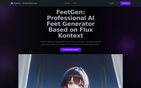 FeetGen - AI Feet Generator: Premium Custom Foot Imagery | tyy.AI Tools