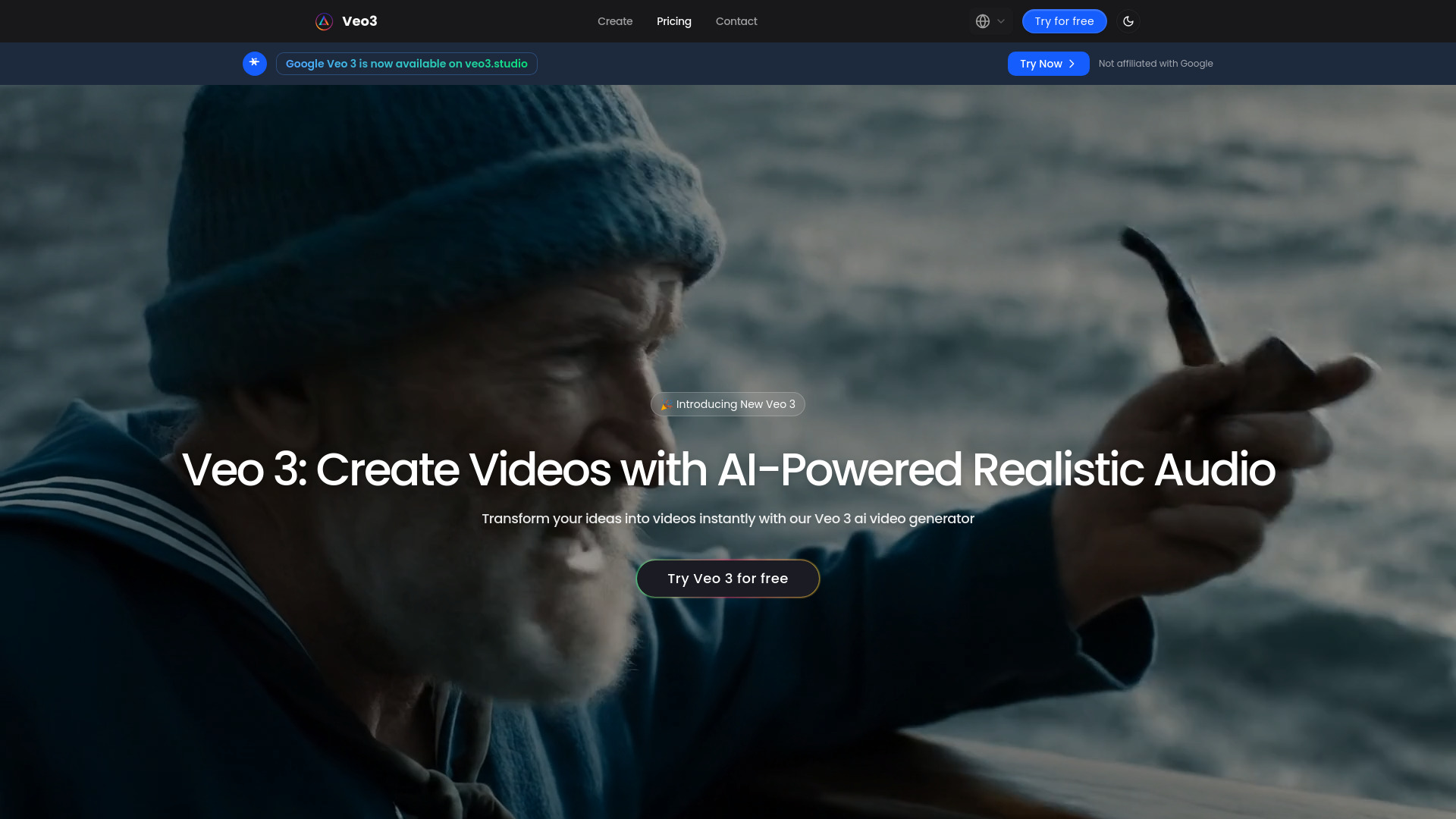 Veo 3 - AI Video Generator with Native Audio | tyy.AI Tools