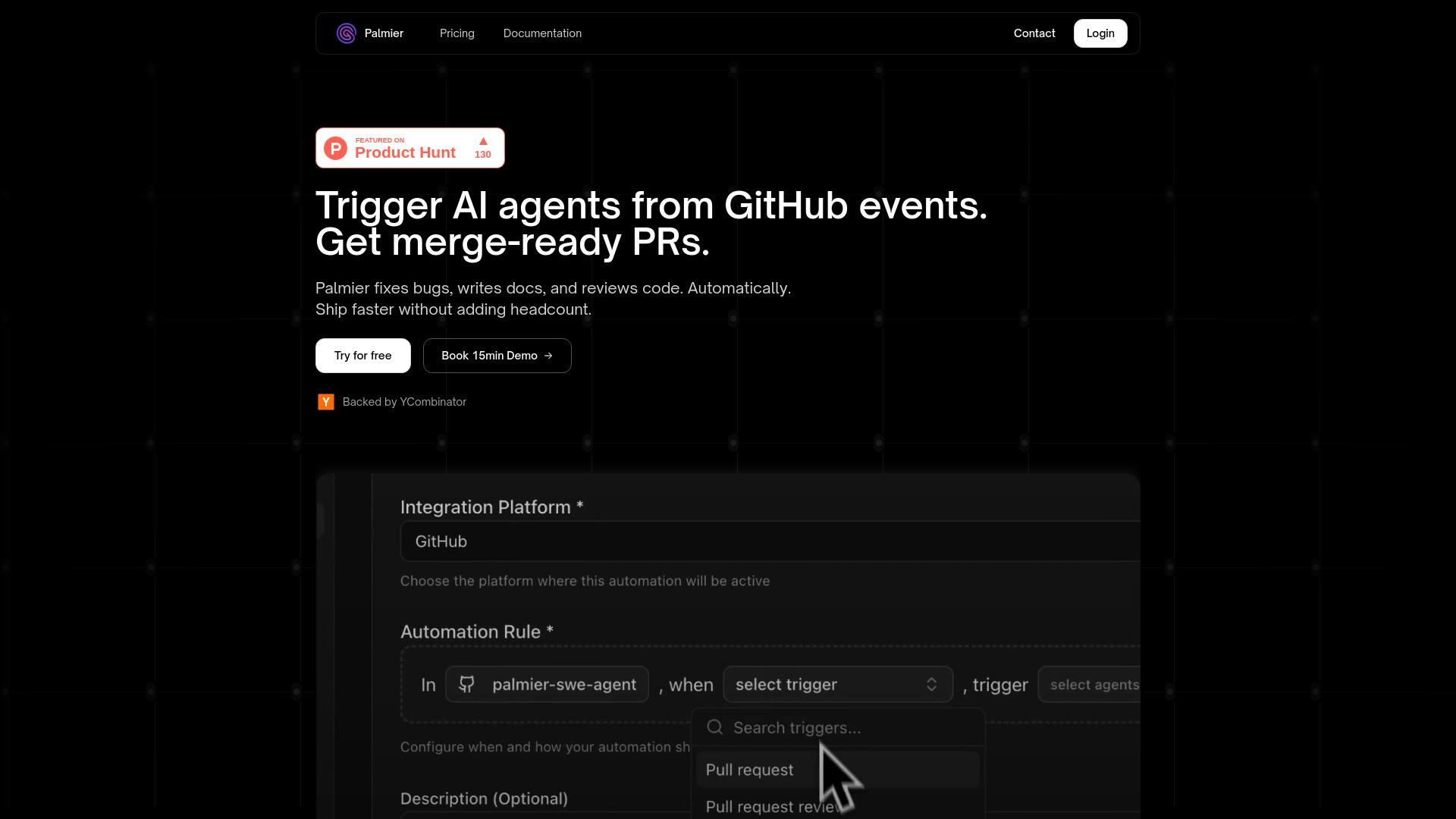 Palmier - AI Software Engineering Assistant Tool | tyy.AI Tools
