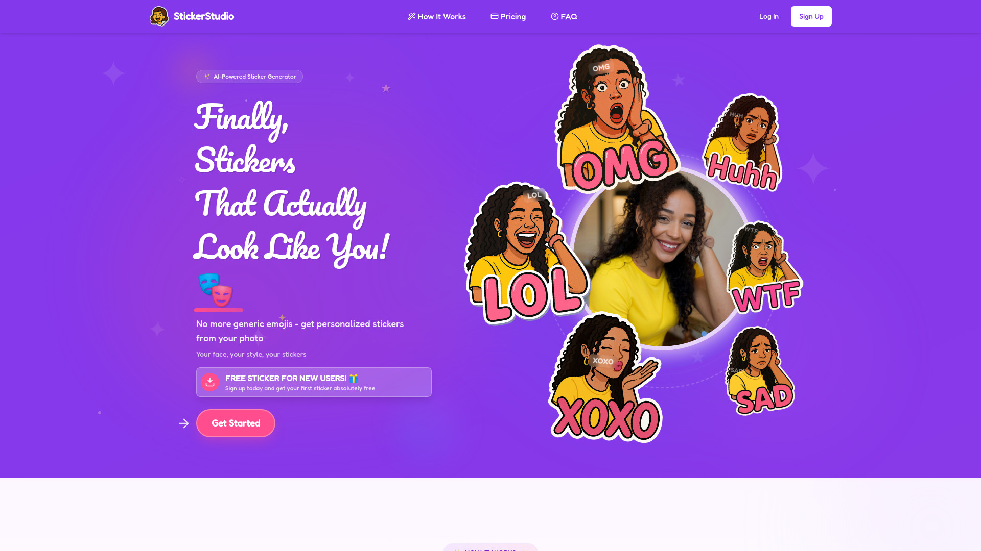 StickerStudio - AI Photo to Custom Sticker Maker | tyy.AI Tools