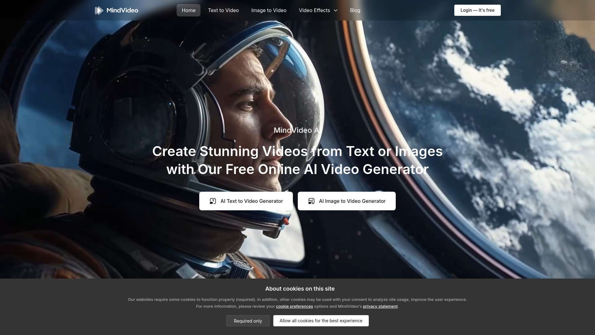 MindVideo AI - Free AI Video Generator | Text to Video | tyy.AI Tools