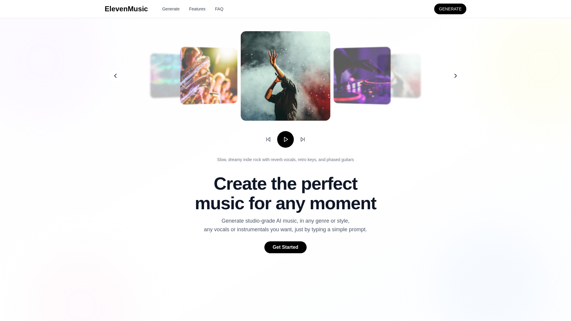 Eleven Music - AI Music Generator | Create Royalty-Free | tyy.AI Tools