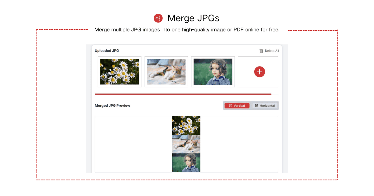 Merge JPG - Free Online Tool to Combine Images Instantly | tyy.AI Tools